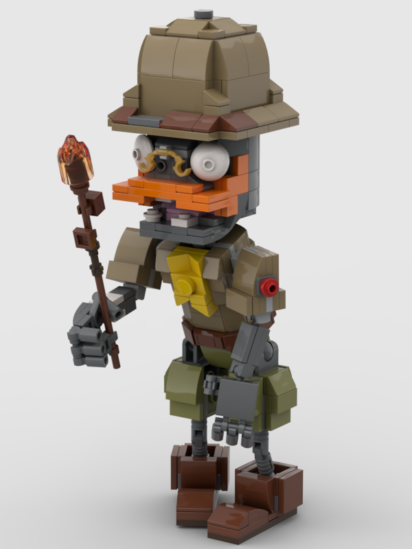 LEGO MOC PVZ 2 Explorer zombie by EXCALIBURtheONE | Rebrickable - Build ...