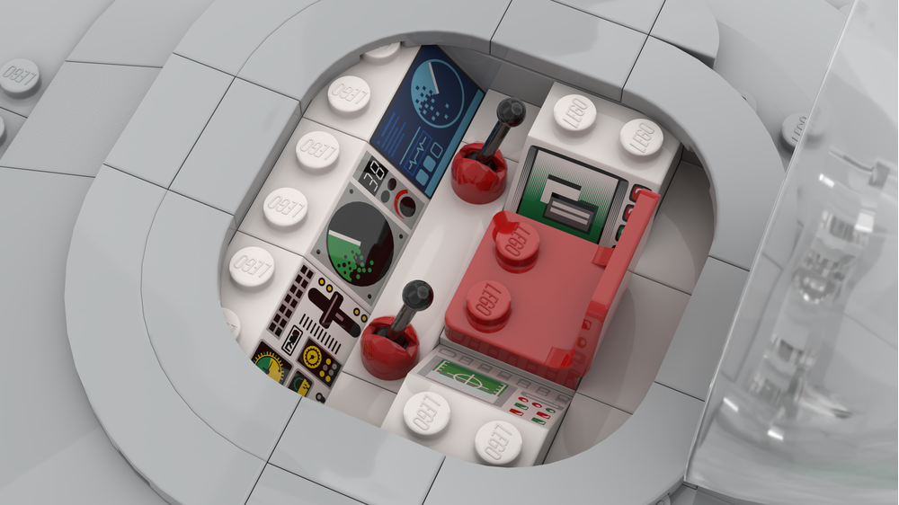 Lego Moc Ufo By Mabrikville Rebrickable Build With Lego