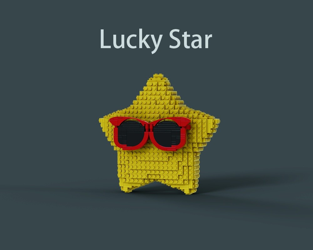 LEGO MOC Lucky Star by xiaowang | Rebrickable - Build with LEGO