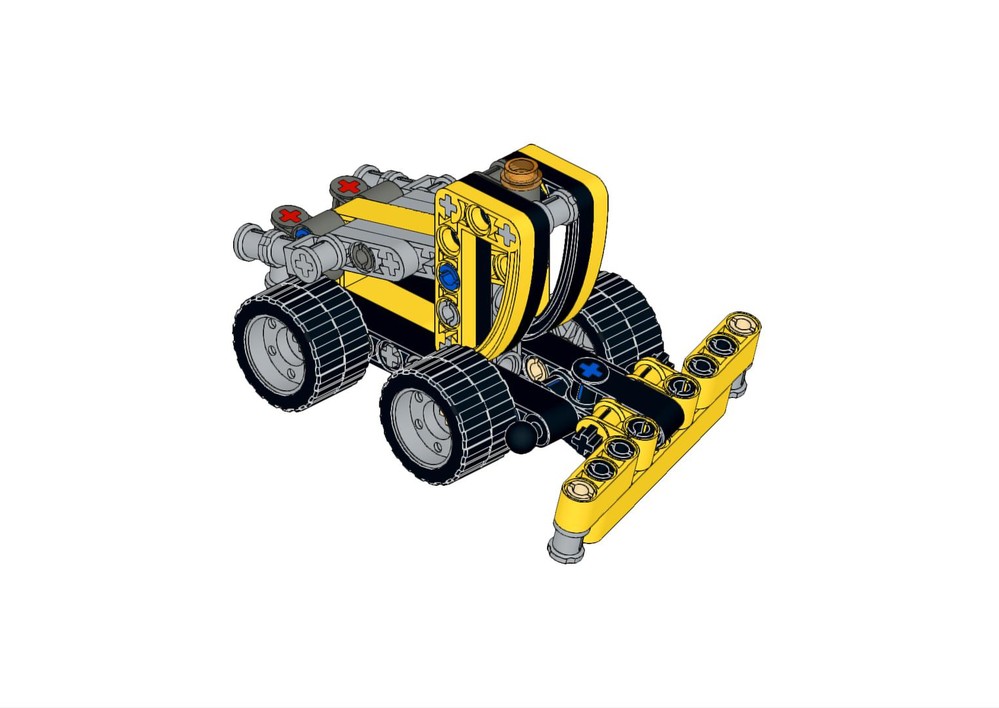 LEGO MOC Snow Plow by NARP | Rebrickable - Build with LEGO