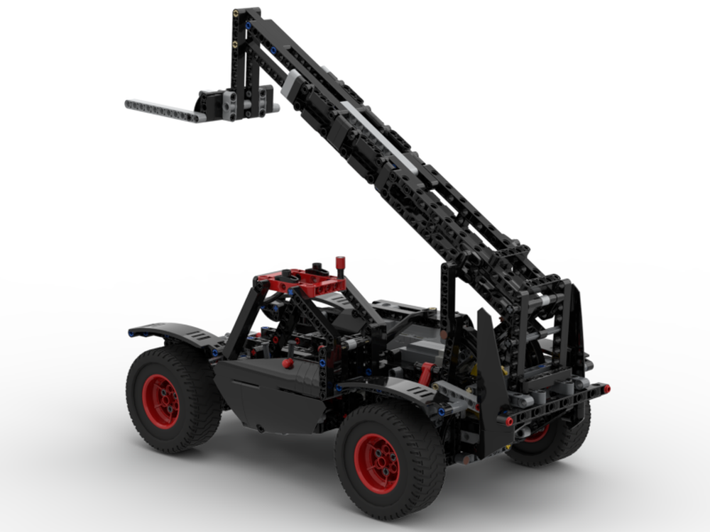 LEGO MOC 42160 Telehandler by Mr.Platinum | Rebrickable - Build with LEGO