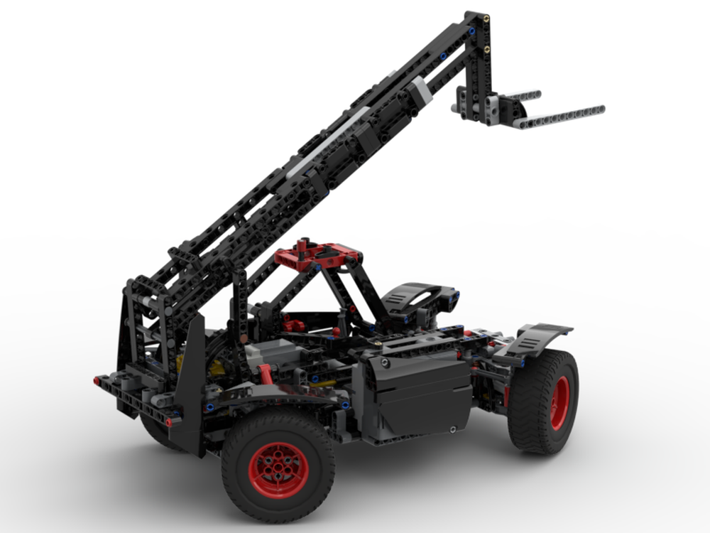 LEGO MOC 42160 Telehandler by Mr.Platinum | Rebrickable - Build with LEGO
