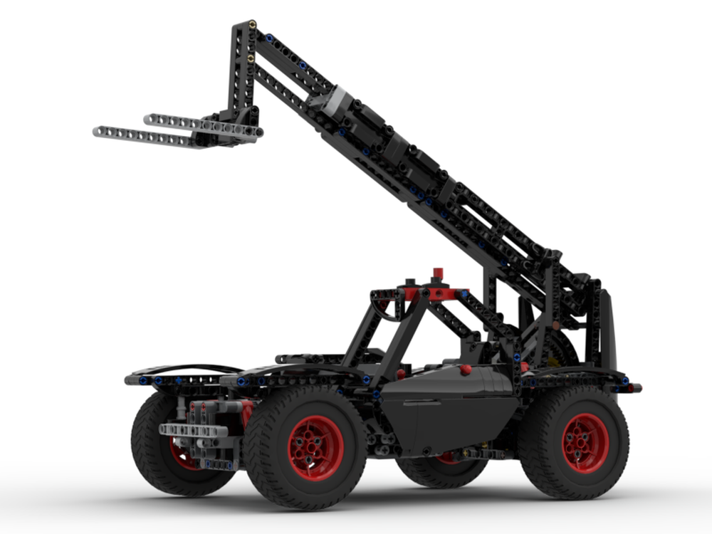 LEGO MOC 42160 Telehandler by Mr.Platinum | Rebrickable - Build with LEGO