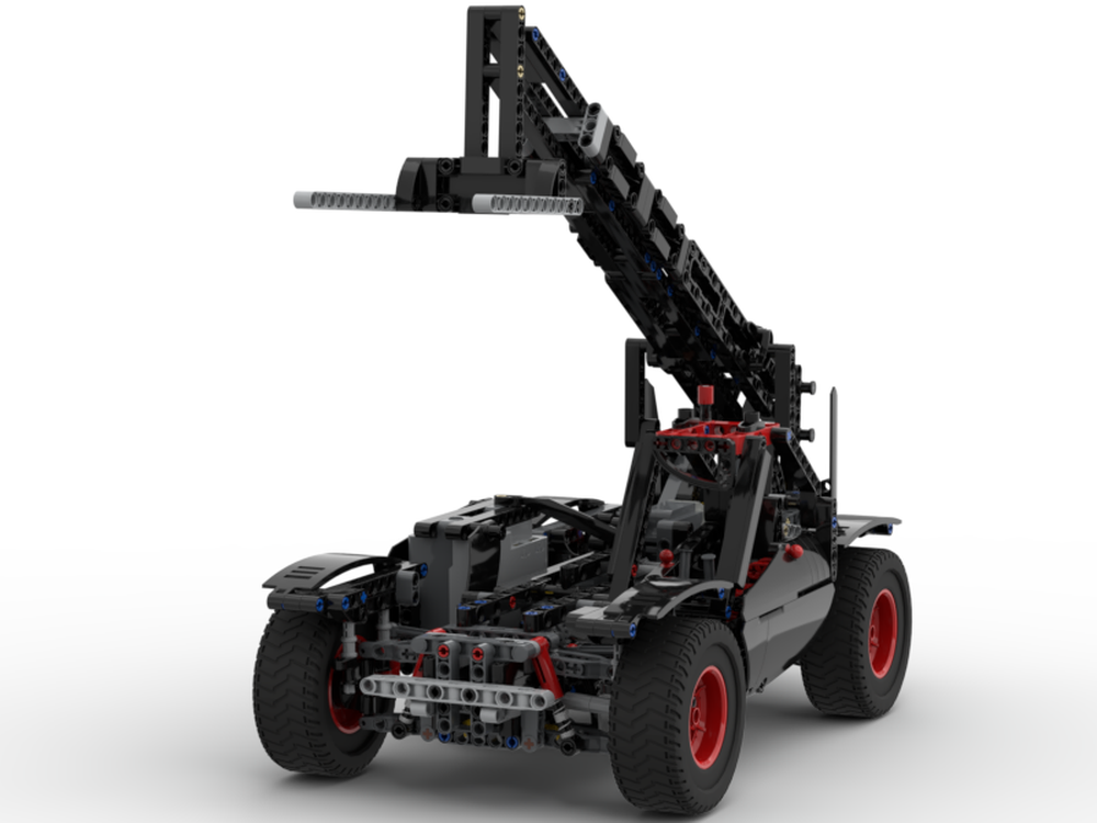 LEGO MOC 42160 Telehandler by Mr.Platinum | Rebrickable - Build with LEGO