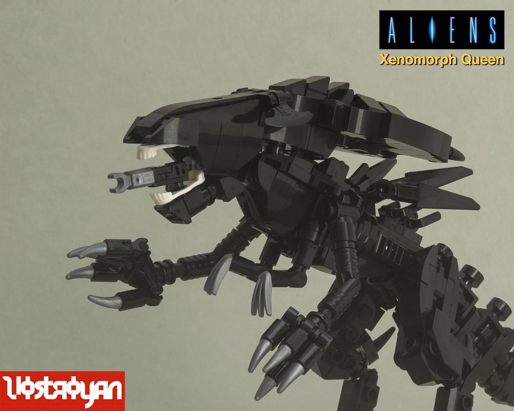 LEGO MOC ALIENS Xenomorph Queen by Vostroyan | Rebrickable - Build with ...