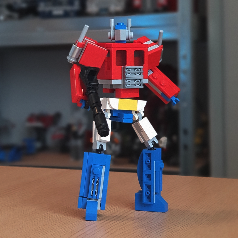 LEGO MOC G1 Optimus Prime by SandWard | Rebrickable - Build with LEGO