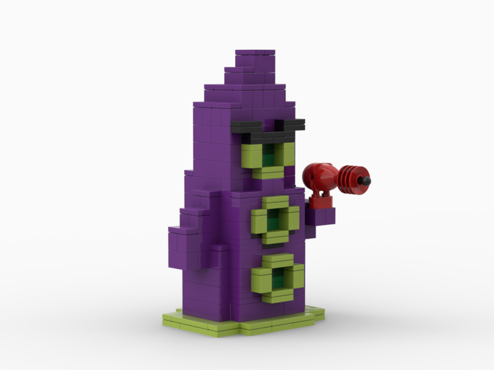 LEGO MOC Day of the Tentacle - Purple Tentacle by Double_U_Bricks ...