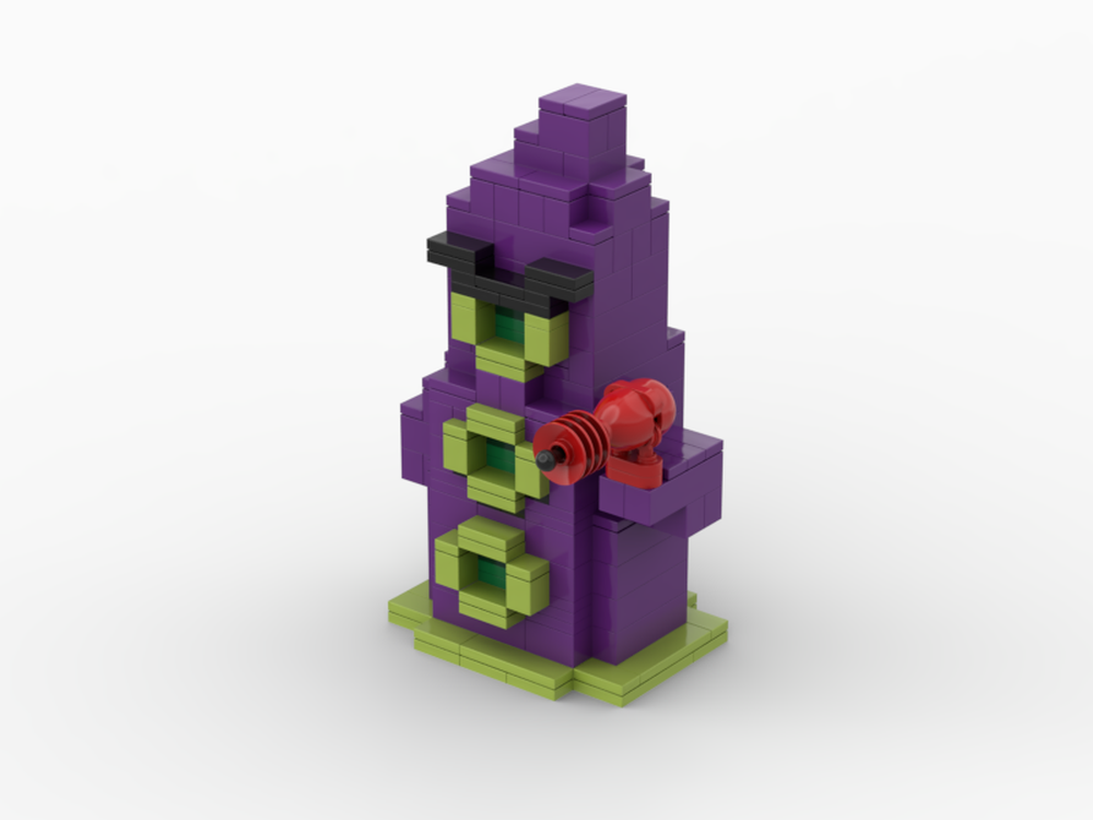 LEGO MOC Day of the Tentacle - Purple Tentacle by Double_U_Bricks ...