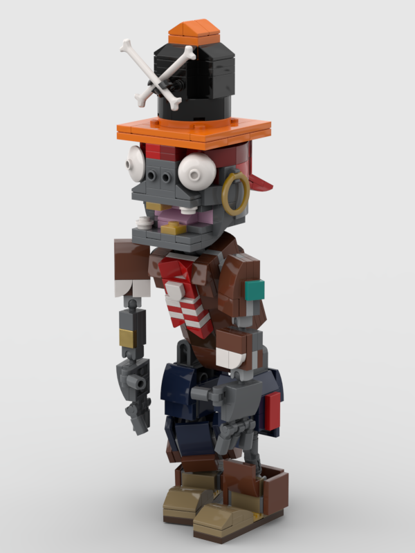 LEGO MOC PVZ 2 conehead zombie by EXCALIBURtheONE | Rebrickable - Build ...