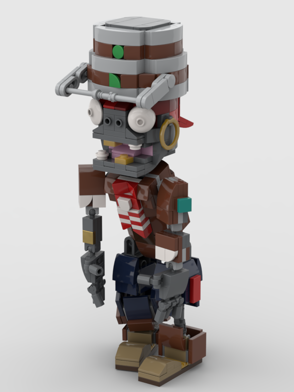 LEGO MOC PVZ 2 Buckethead zombie by EXCALIBURtheONE | Rebrickable ...
