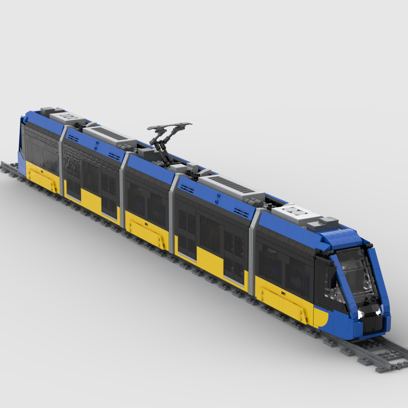 LEGO MOC Turin New Hitachi Tram "8000" Series by gabriele_temporin ...