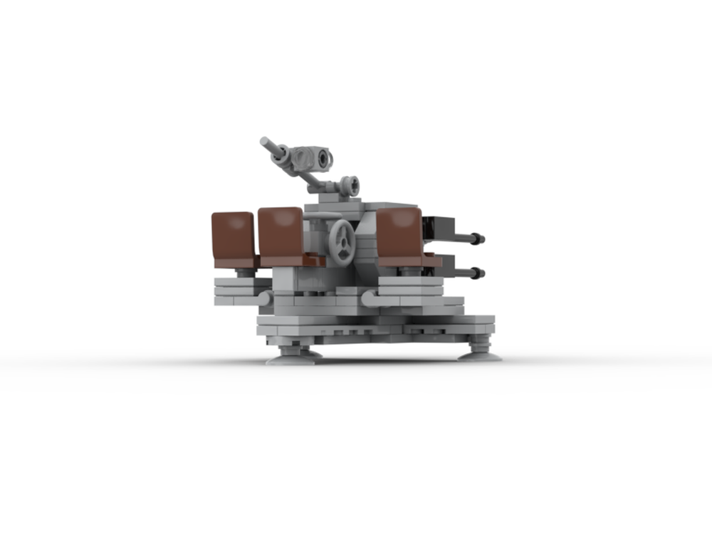 Lego Moc German Ww2 Flakvierling 38 Moc By Milosch Rebrickable