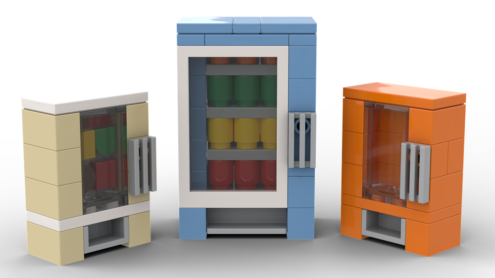 LEGO MOC Vending Machines v1 by AntOrman | Rebrickable - Build with LEGO