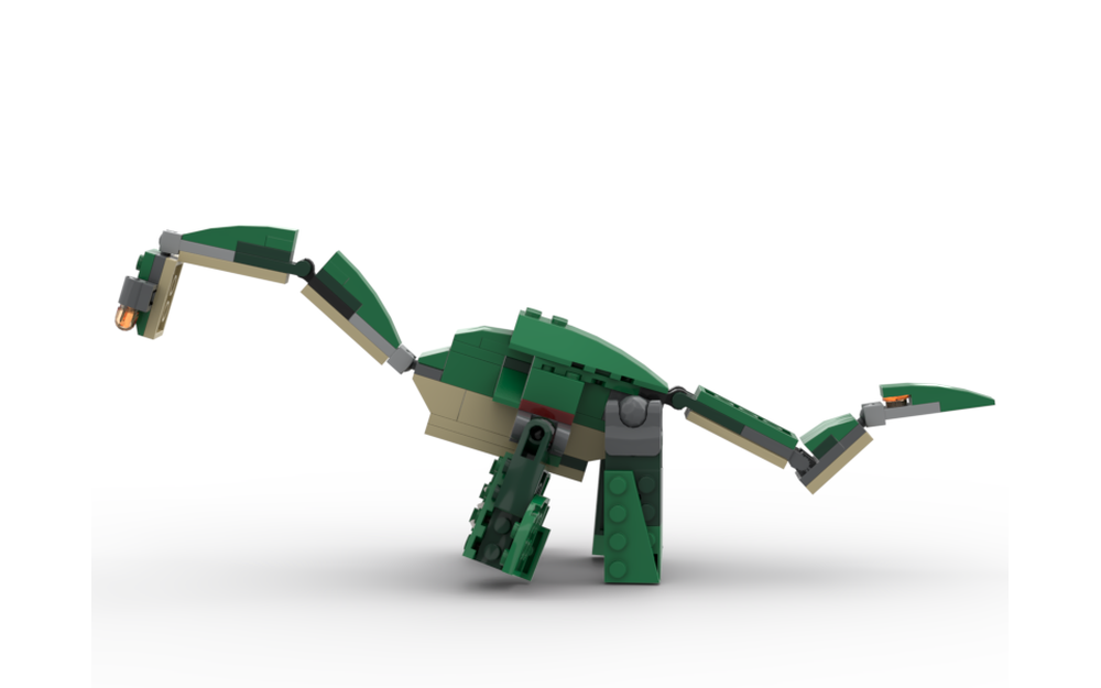 LEGO MOC Brachiosaurus by AresBuilds | Rebrickable - Build with LEGO