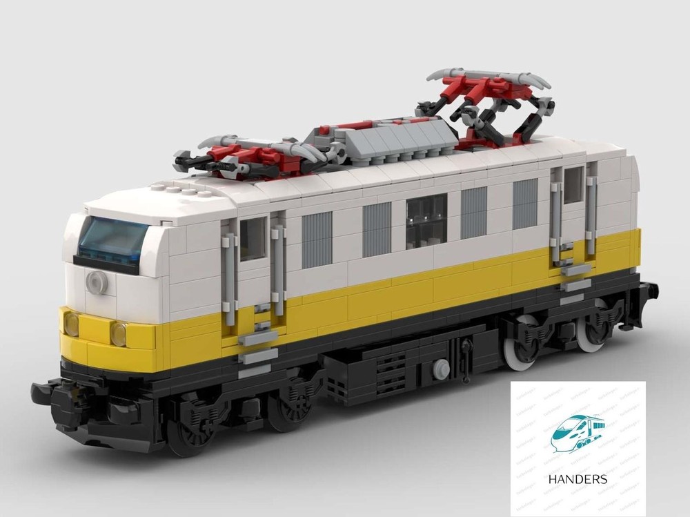 LEGO MOC German Airport Express Locomotive by Handers | Rebrickable ...