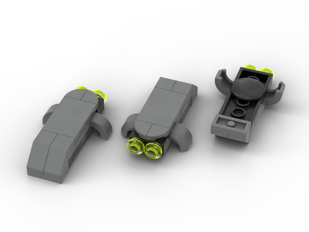 LEGO MOC Mini Spaceship 04 by graeymaelkyn | Rebrickable - Build with LEGO
