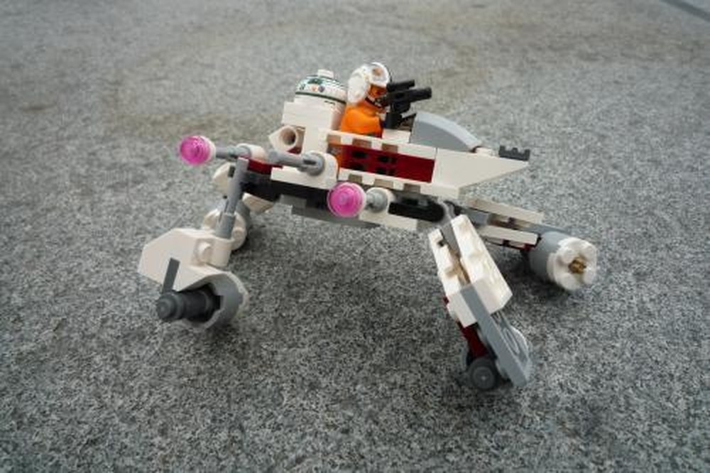 LEGO MOC X-57 Jetstream Speeder-Walker by Ziepher | Rebrickable - Build ...