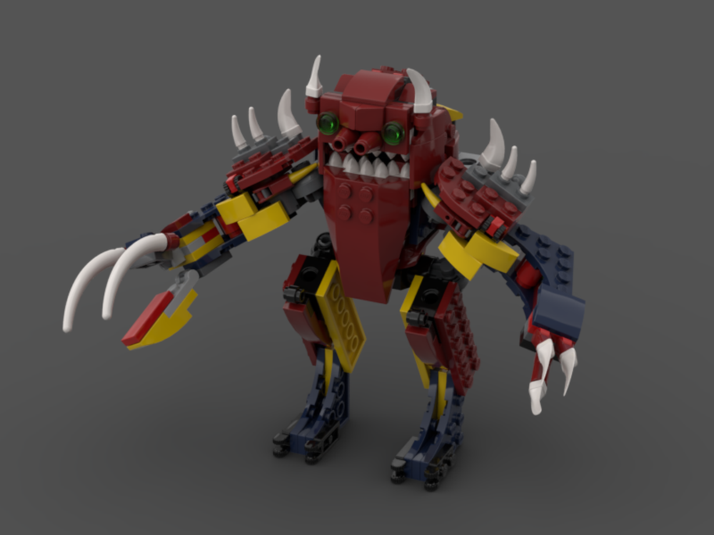 LEGO MOC Demon Mech Suit 3 by eric_nunya | Rebrickable - Build with LEGO
