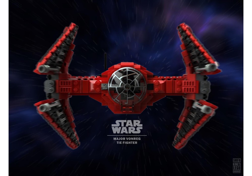 LEGO MOC Red TIE-Fighter by alwaysking | Rebrickable - Build with LEGO