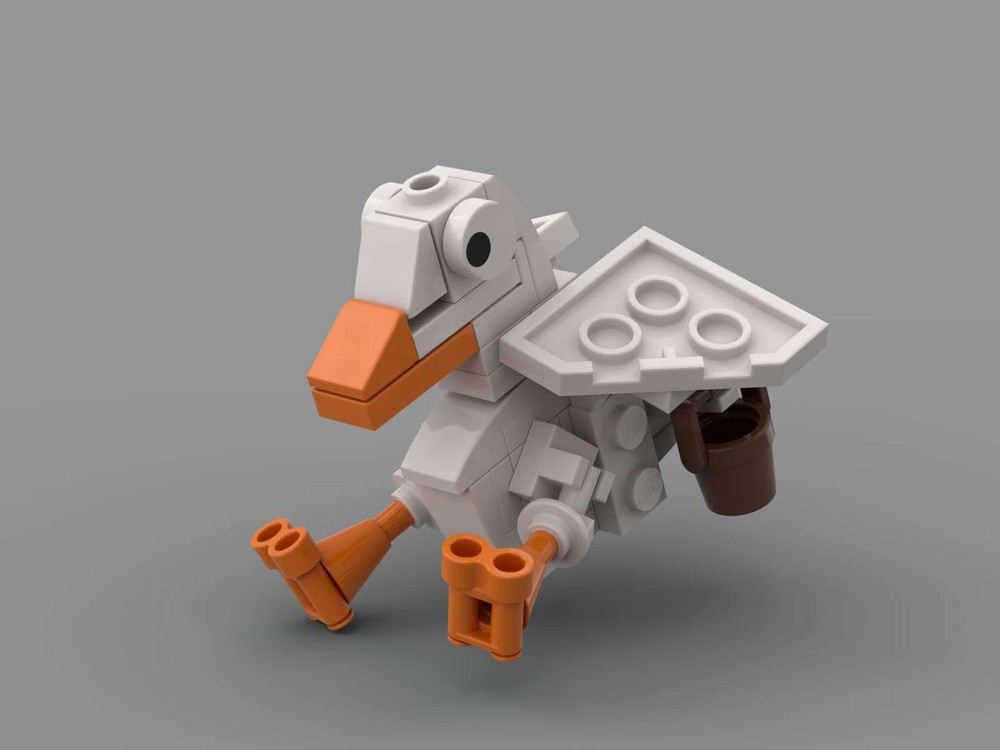LEGO MOC Goose by DdeongHwani | Rebrickable - Build with LEGO