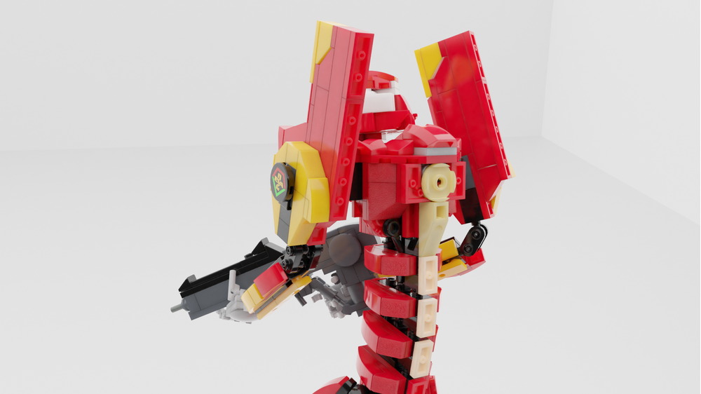 LEGO MOC Neon Genesis Evangelion - EVA 02 by Marco666 | Rebrickable ...