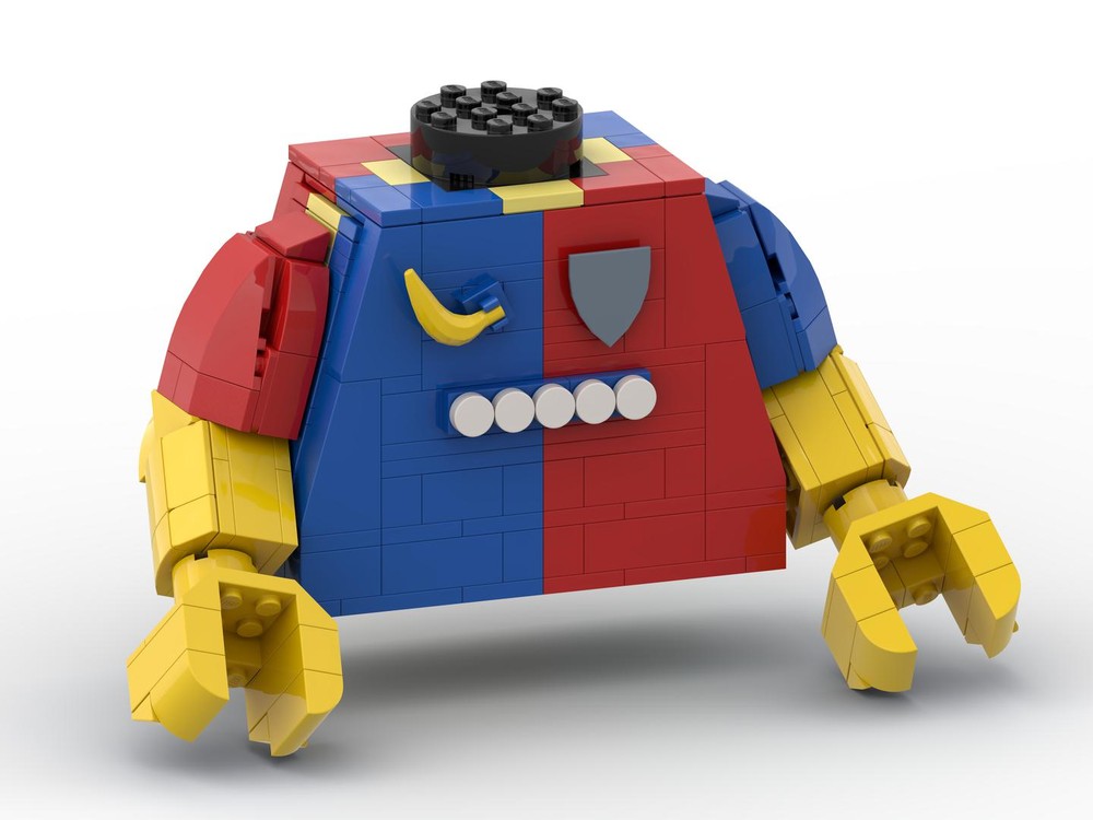 LEGO MOC Up-Scaled LEGO Minifigure Torso - AFC Richmond #9 Jersey from ...