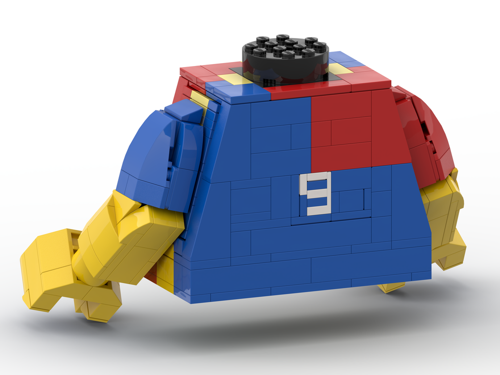 LEGO MOC Up-Scaled LEGO Minifigure Torso - AFC Richmond #9 Jersey from ...