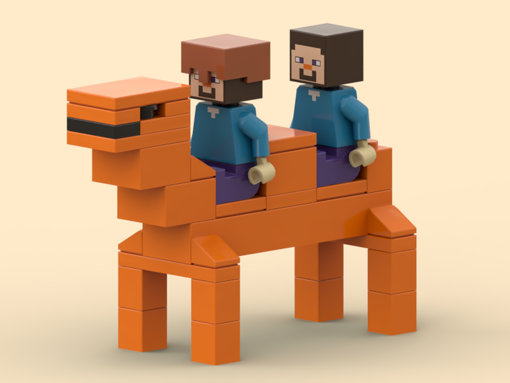 LEGO MOC Minecraft Camel by LegacyLego | Rebrickable - Build with LEGO