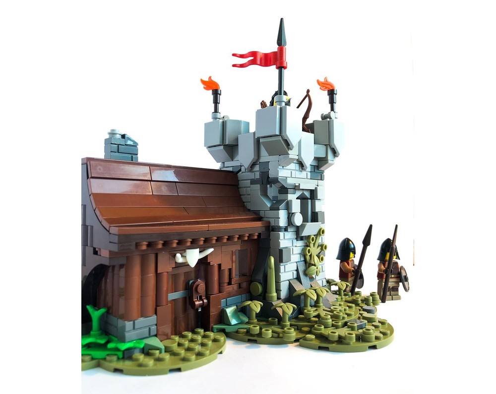 LEGO MOC Castle Watchtower Outpost by brick98989 | Rebrickable - Build ...