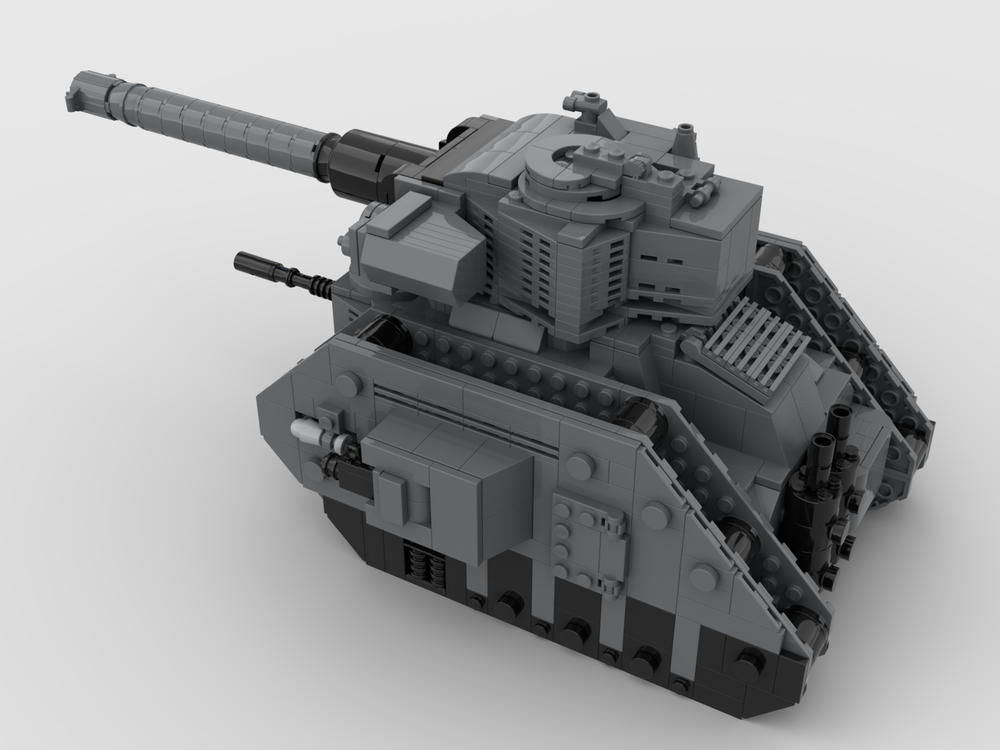 Lego Moc Leman Russ Vanquisher Warhammer 40k By Brickmanufactorum