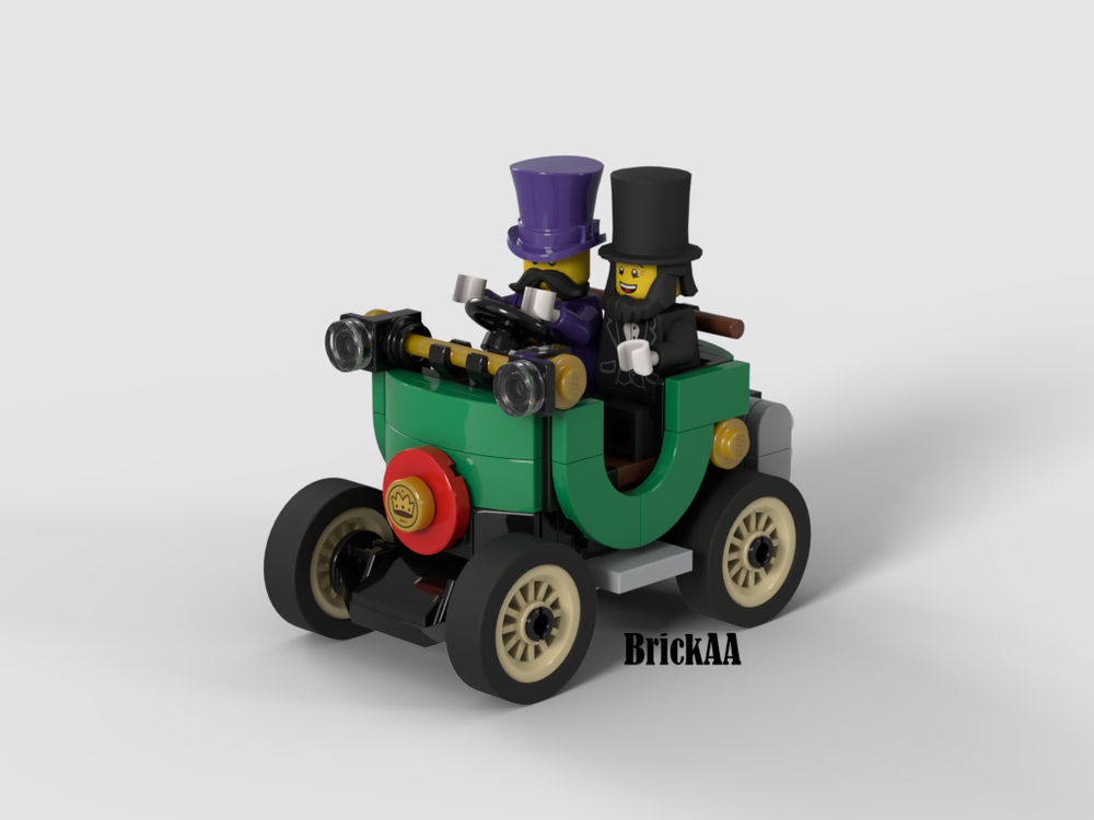 LEGO MOC Horseless carriage by BrickAA | Rebrickable - Build with LEGO
