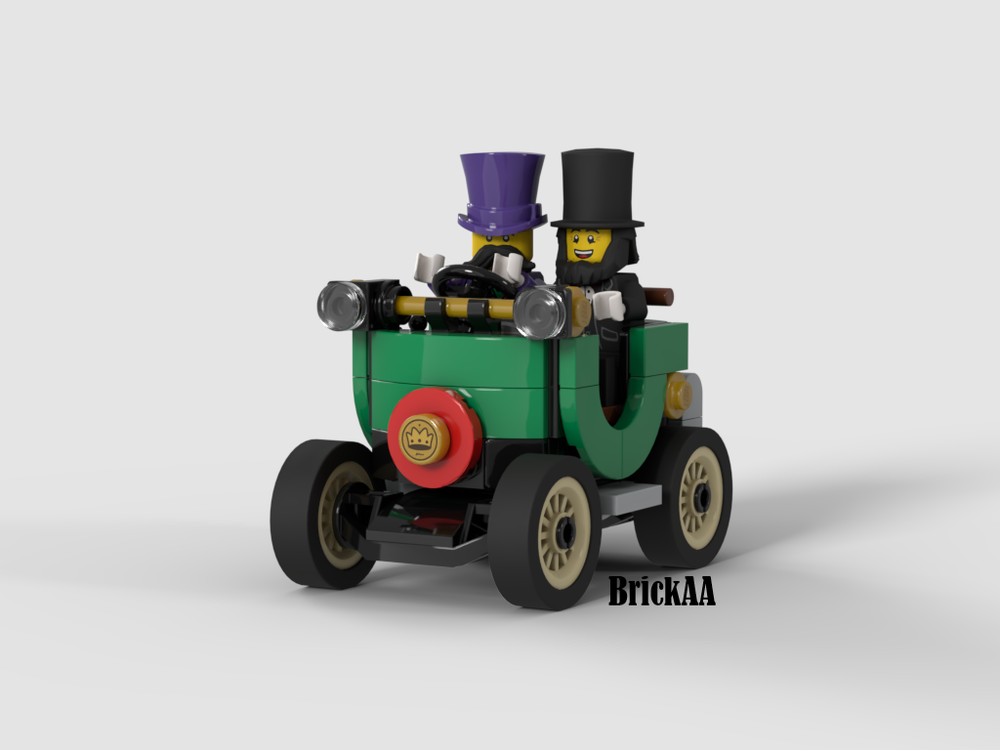 LEGO MOC Horseless carriage by BrickAA | Rebrickable - Build with LEGO
