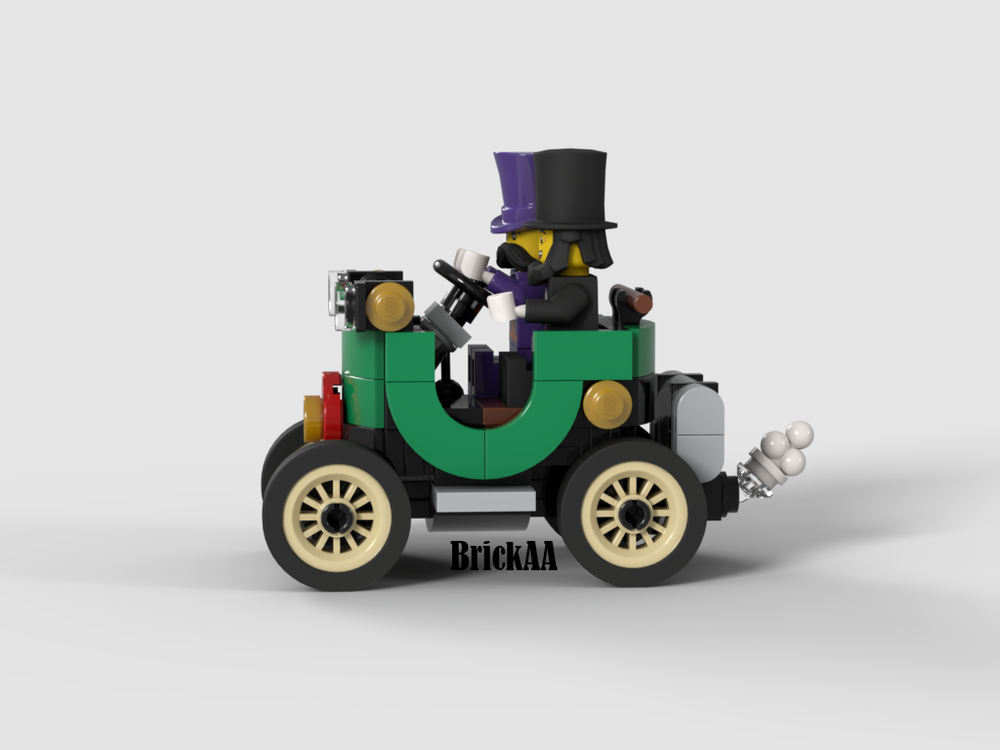 LEGO MOC Horseless carriage by BrickAA | Rebrickable - Build with LEGO