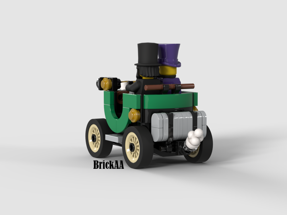 LEGO MOC Horseless carriage by BrickAA | Rebrickable - Build with LEGO