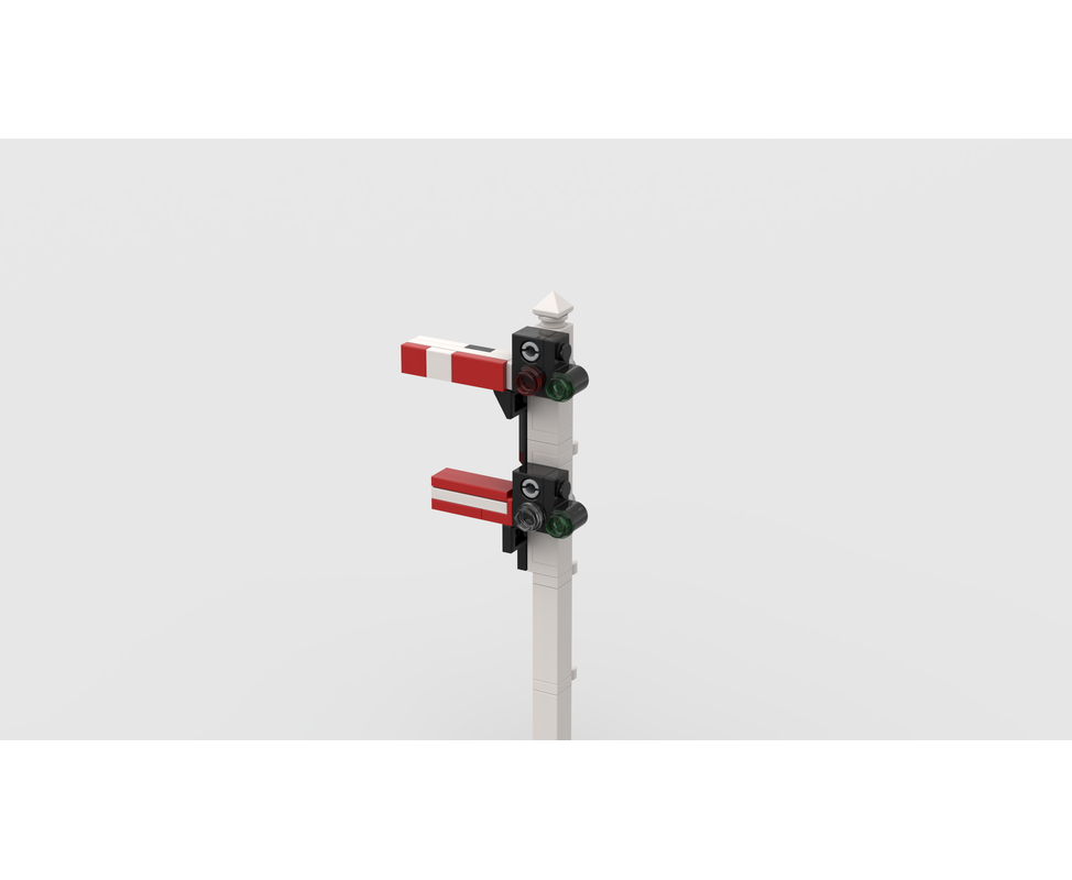 LEGO MOC British Rail Semaphore Shunt Signals by JG Locomotive Works ...