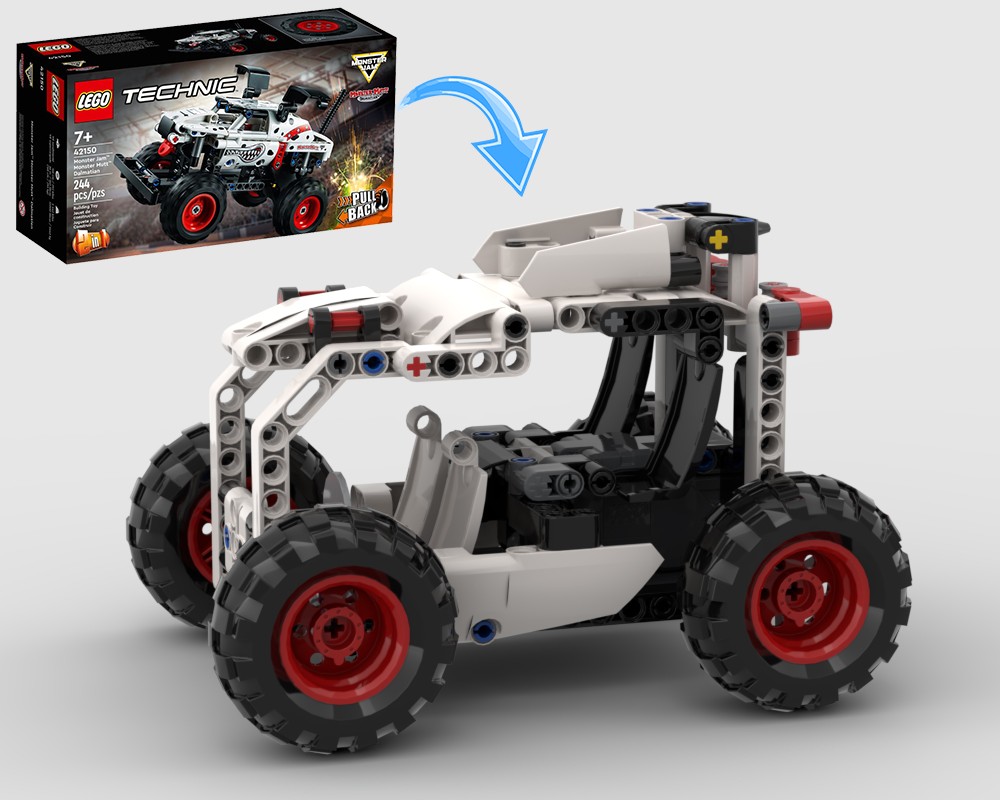 LEGO MOC Golf Cart 42150 Alternative by ErikGS | Rebrickable - Build ...
