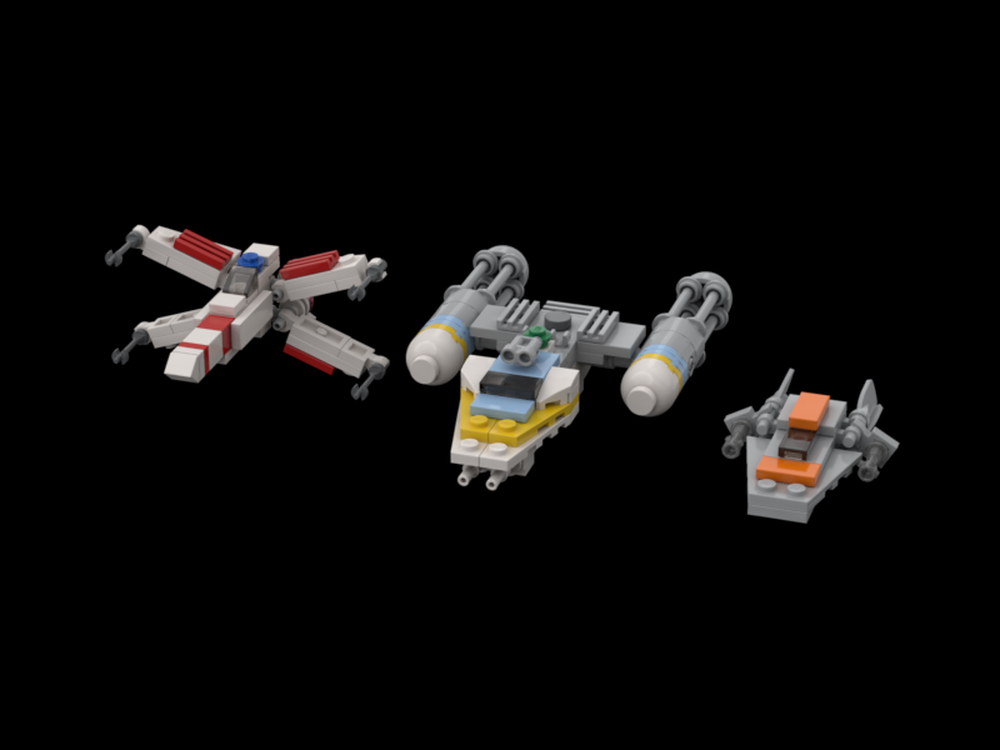 LEGO MOC Mini Rebellion Fighter Collection by Tree-beard6 | Rebrickable ...