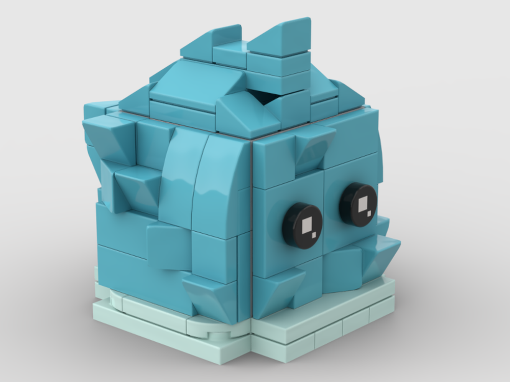LEGO MOC PVZ 2 Iceberg lettuce by EXCALIBURtheONE | Rebrickable - Build ...