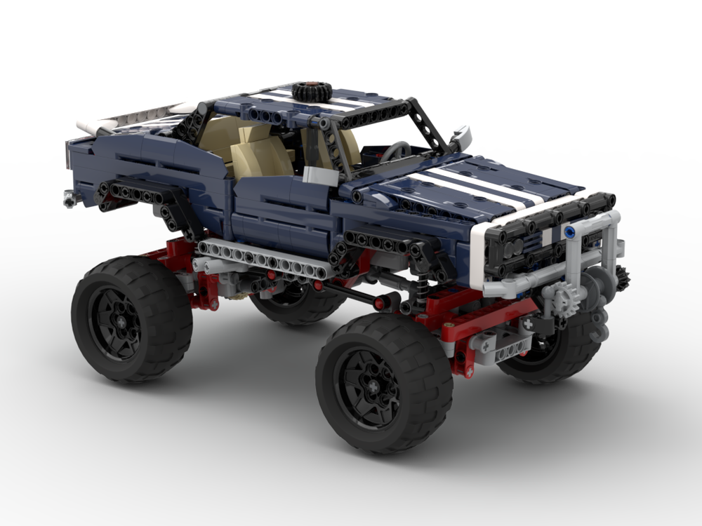 LEGO MOC Shrunken 41999 4x4 Crawler by gyenesvi | Rebrickable - Build ...