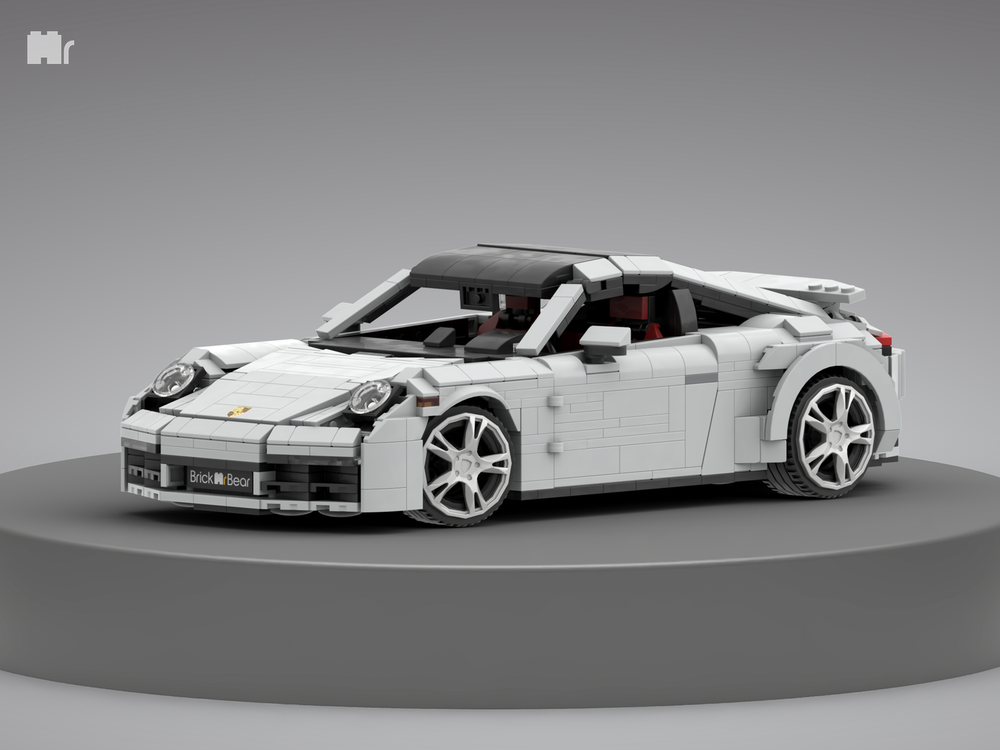 LEGO MOC-156800 Porsche 992 Turbo S by BrickMrBear | Rebrickable ...