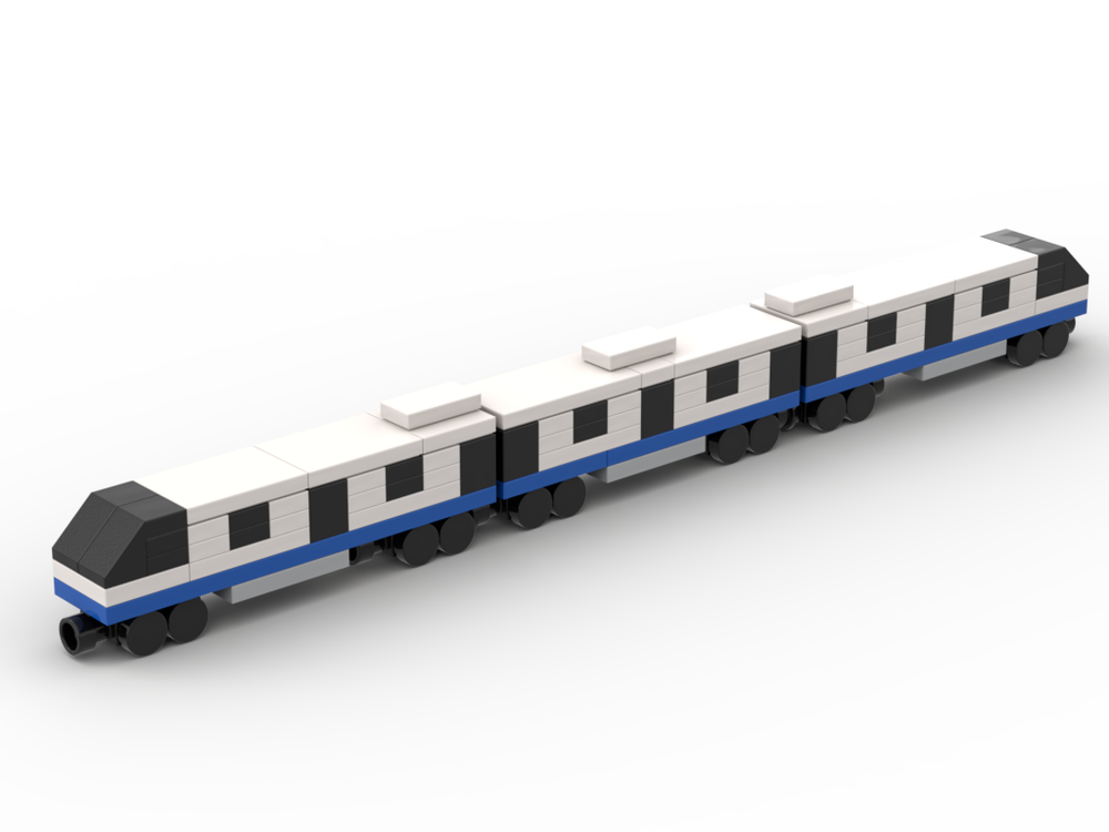 LEGO MOC mini subway by ZPC | Rebrickable - Build with LEGO