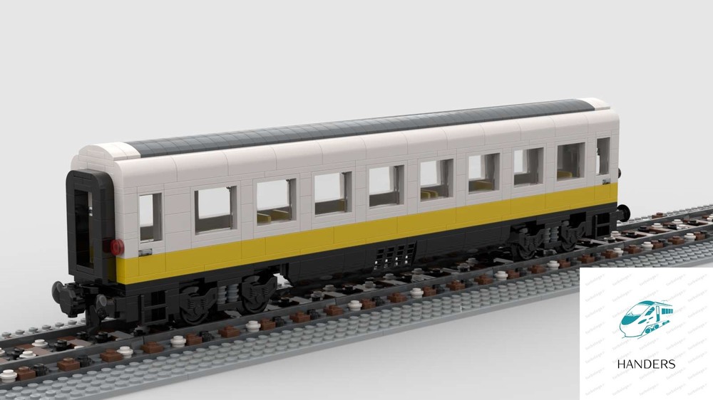 LEGO MOC German Wagon for Airport Express Train by Handers ...