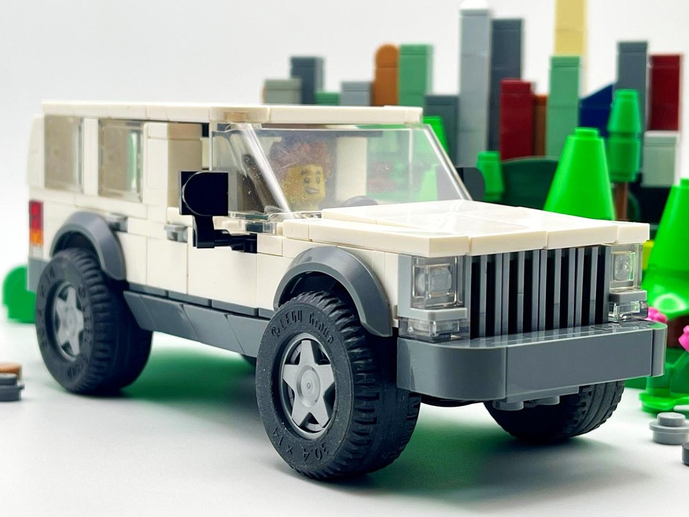 LEGO MOC Jeep Cherokee by IBrickedItUp | Rebrickable - Build with LEGO