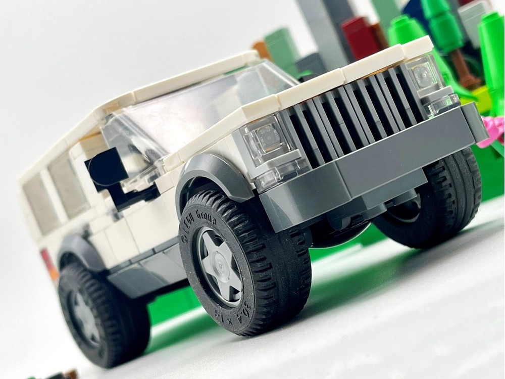 Lego Moc Jeep Cherokee By Ibrickeditup Rebrickable Build With Lego