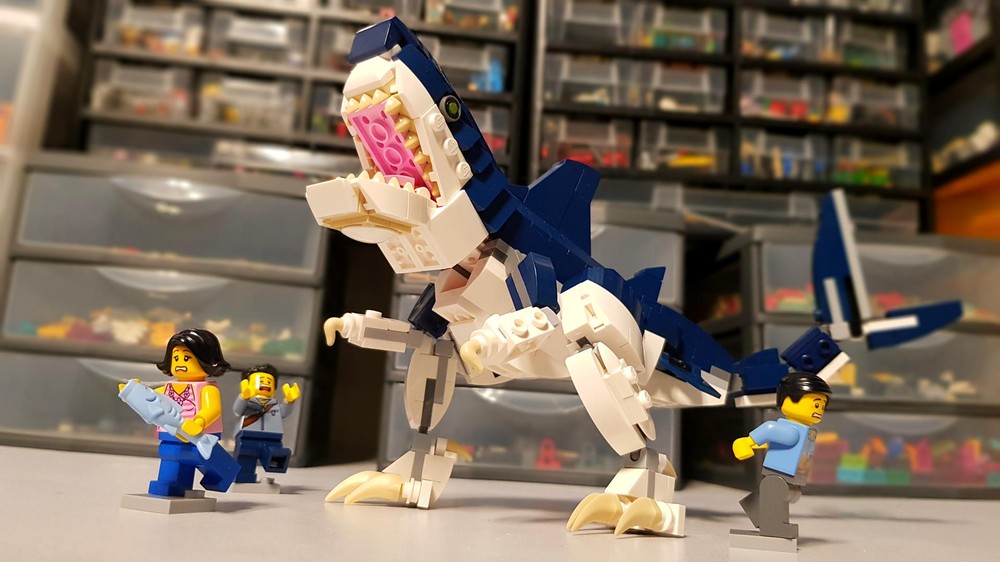 LEGO MOC Sharkosaurus by frenchybricks | Rebrickable - Build with LEGO
