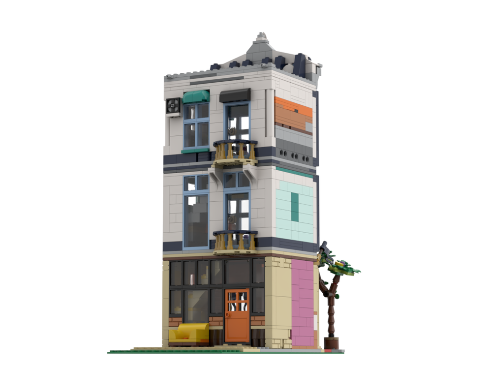 Lego Moc Vinyl Store Modification Of Set 31141 By Brick Artisan
