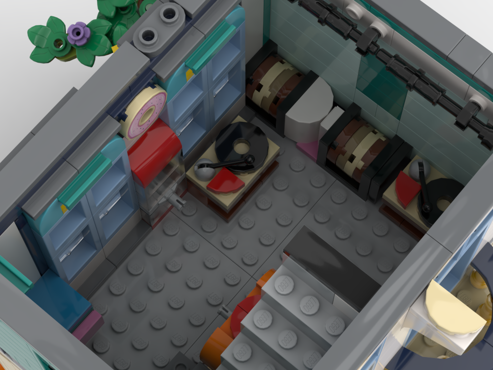 Lego Moc Vinyl Store Modification Of Set 31141 By Brick Artisan