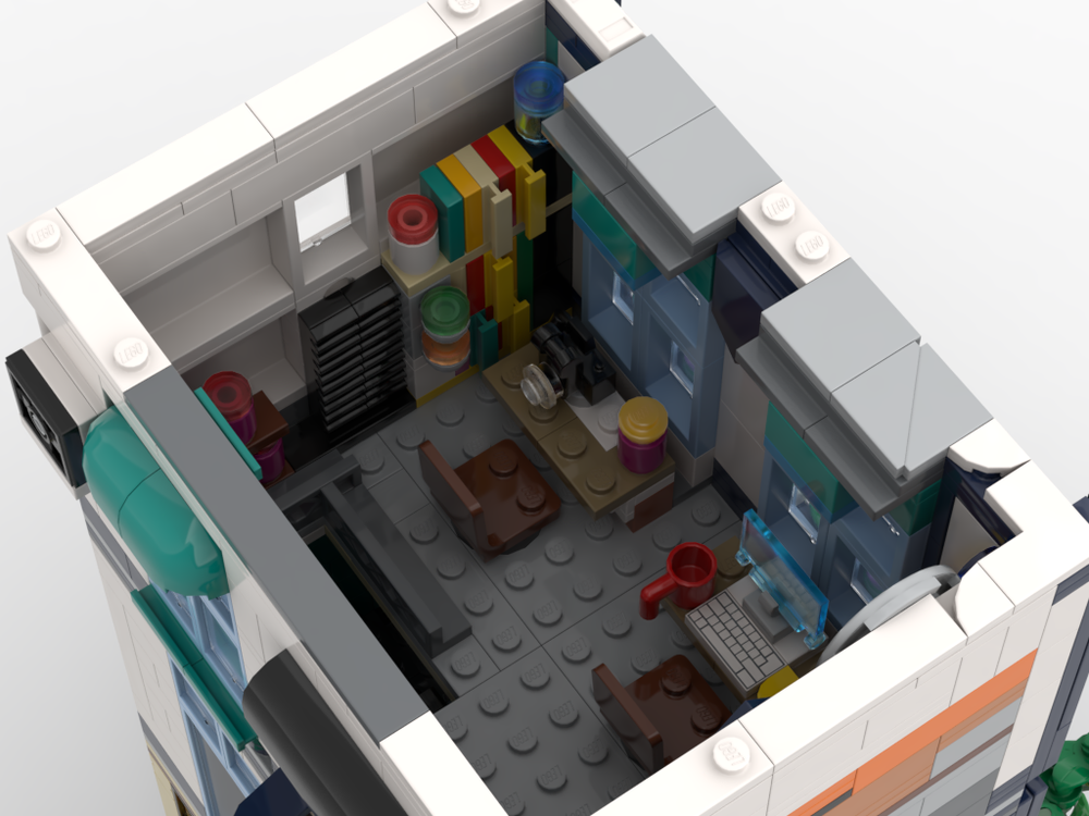 Lego Moc Vinyl Store Modification Of Set 31141 By Brick Artisan
