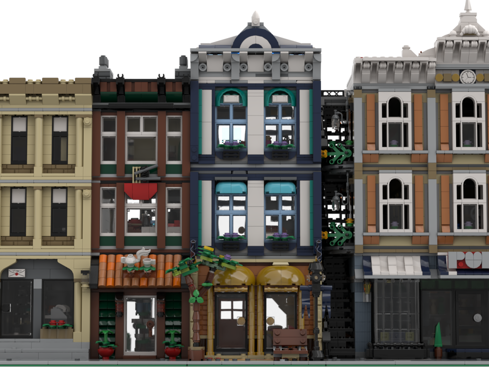 Lego Moc Vinyl Store Modification Of Set 31141 By Brick Artisan