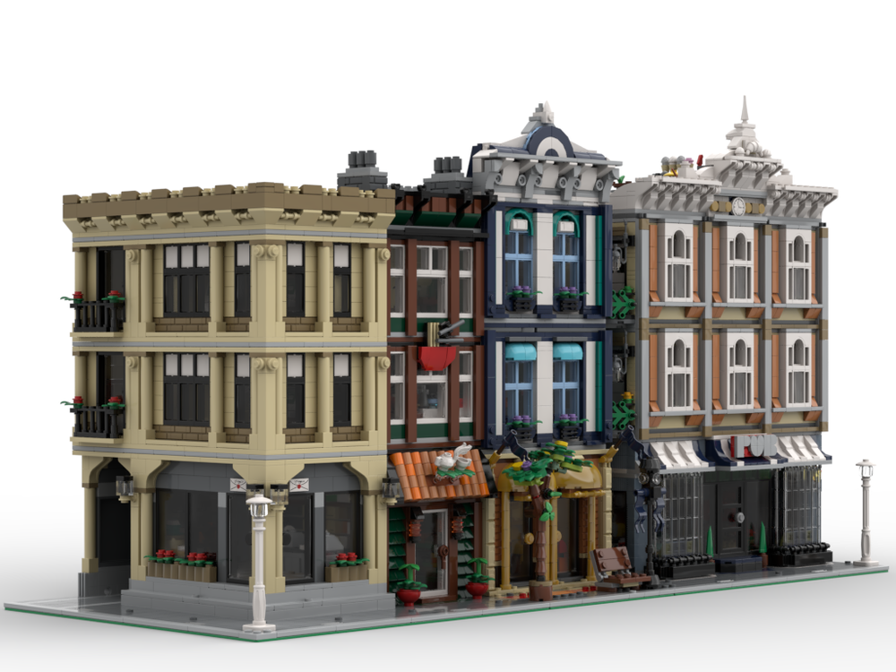 LEGO MOC Vinyl Store - Modification of Set 31141 by Brick Artisan | Rebrickable - Build with LEGO